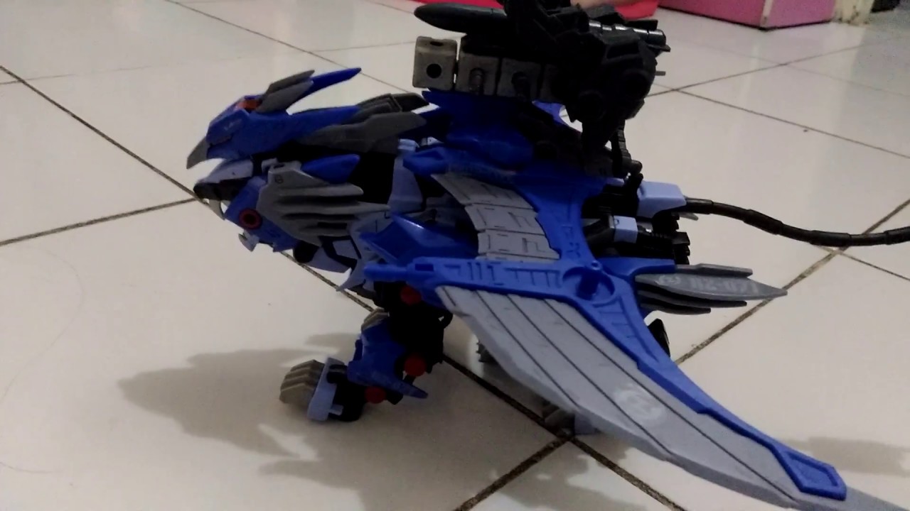 Zoids Liger Zero Phoenix Moving Action !! - YouTube