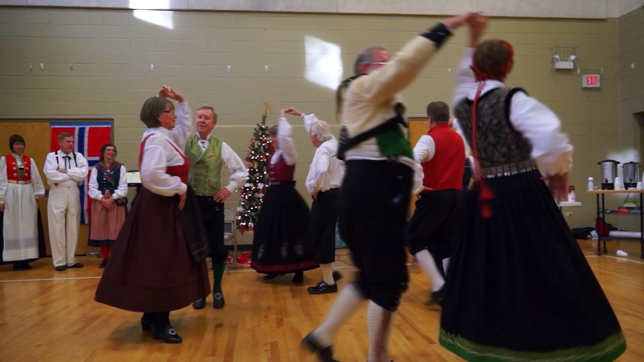 Norwegian Folk Dance - Tyrolervals - YouTube