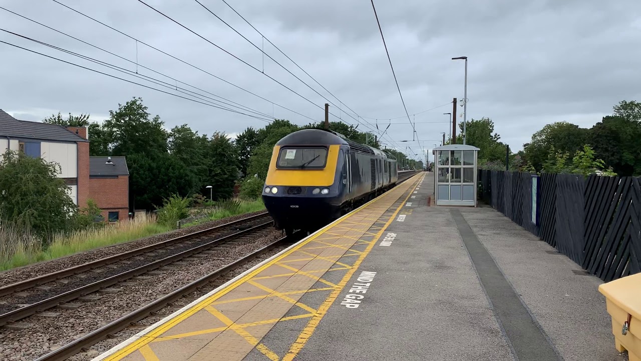 HST scotrail 43139 and 43177 passing through Northallerton - YouTube
