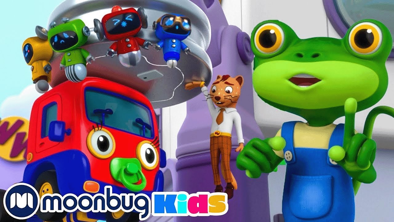 Huru-hara Magnet - Gecko pergi Menyelamat! - Gecko 3D | Kartun Kanak ...