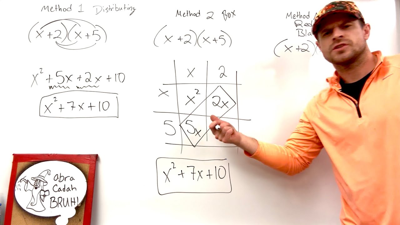 Multiplying Binomials 3 METHODS - YouTube