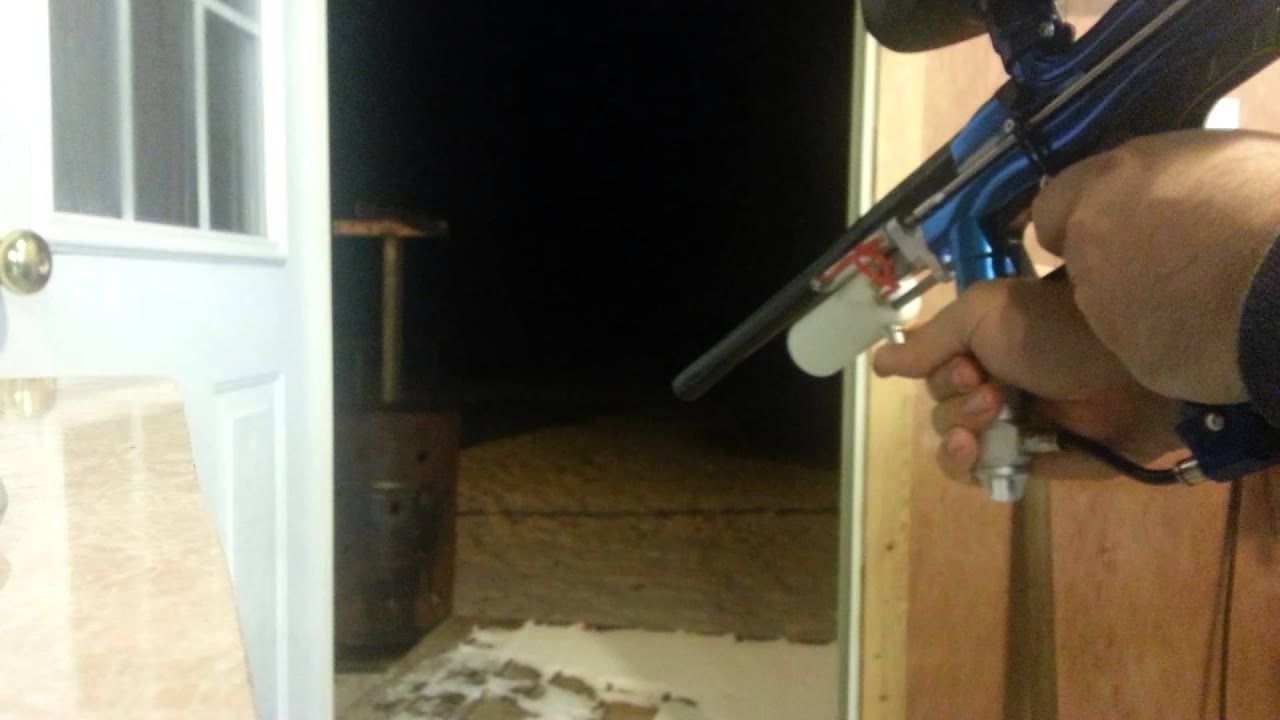 Pneumatic assist now with auto trigger. - YouTube