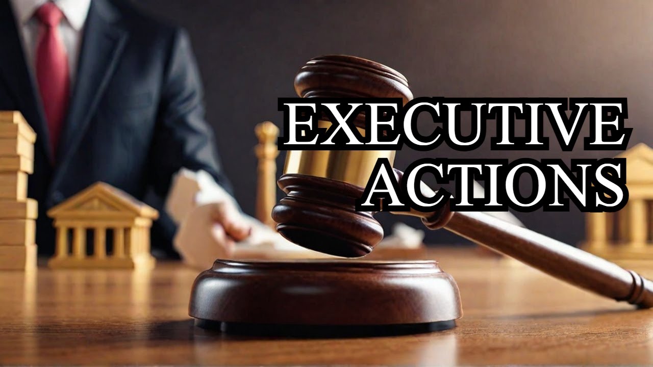 Political Bytes - President Trumps Executive Orders 14147-14222 - YouTube