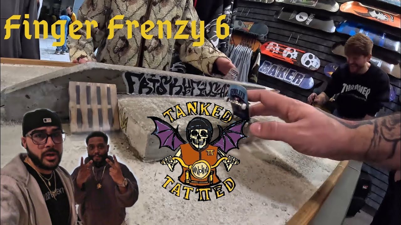 I went to my first Finger Boarding Event - Finger Frenzy 6 - YouTube