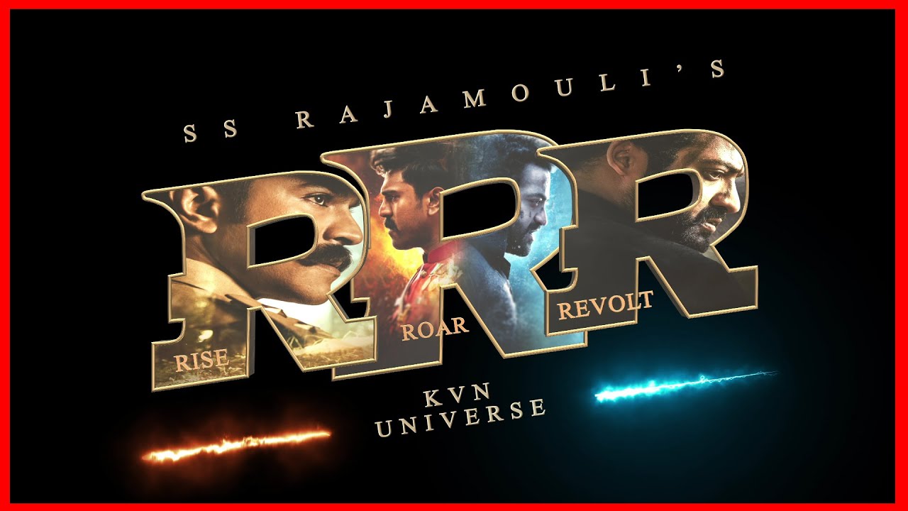 RRR Title Animation Version 2 | After Effects - E3D | KvN - YouTube