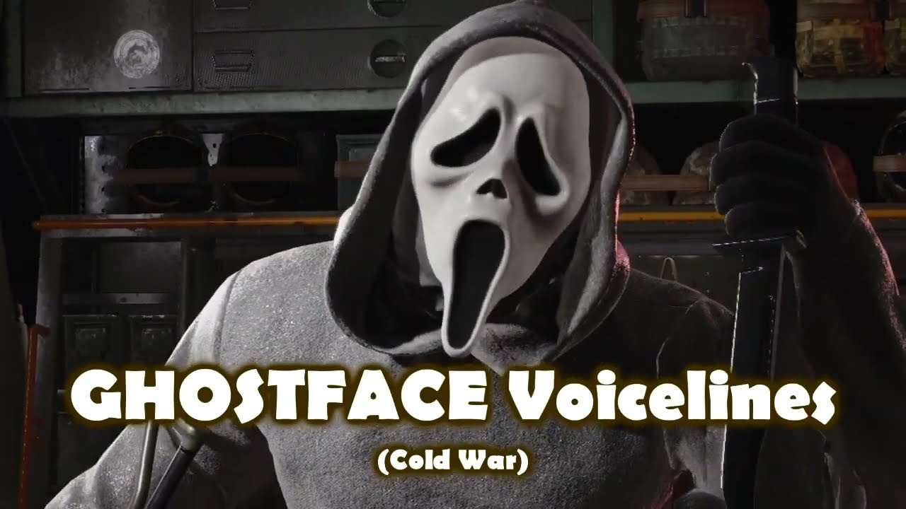 Call of Duty: Black Ops Cold War - Operator "Ghostface" Voicelines ...