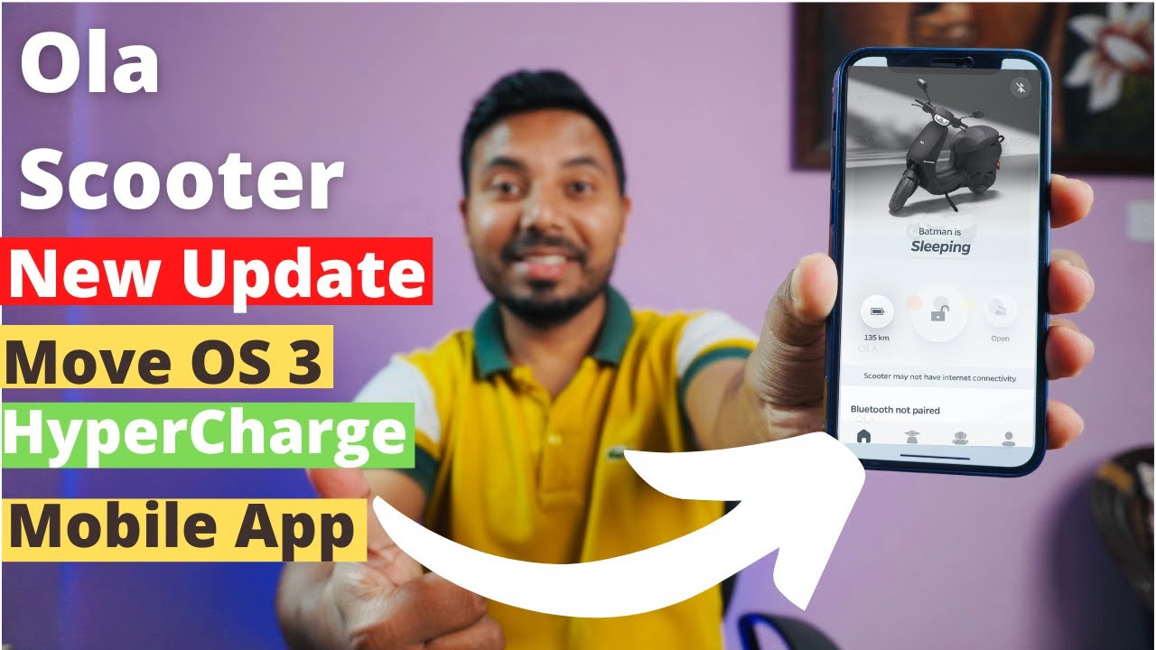 Ola Electric Scooter New Update | Move OS 3 🔴 HyperCharger Live ⚡ Ola ...