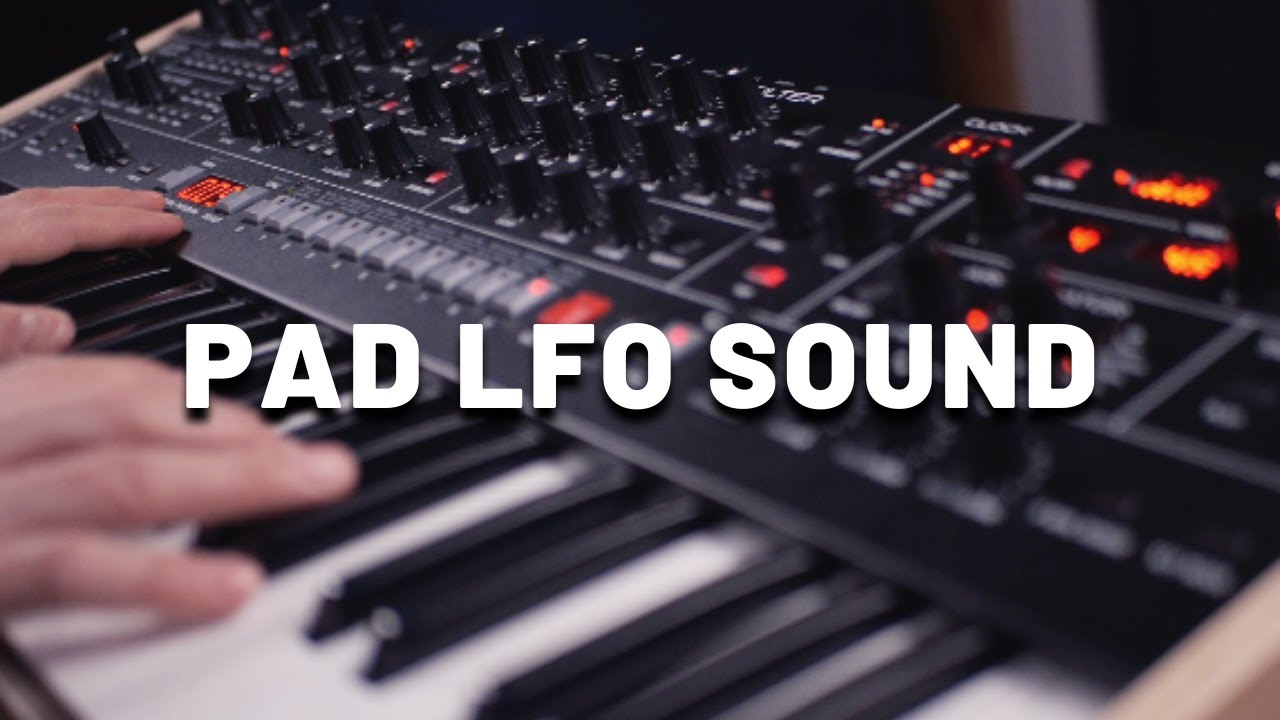 Pad LFO sound with Sequential Trigon-6 (no talking) - YouTube