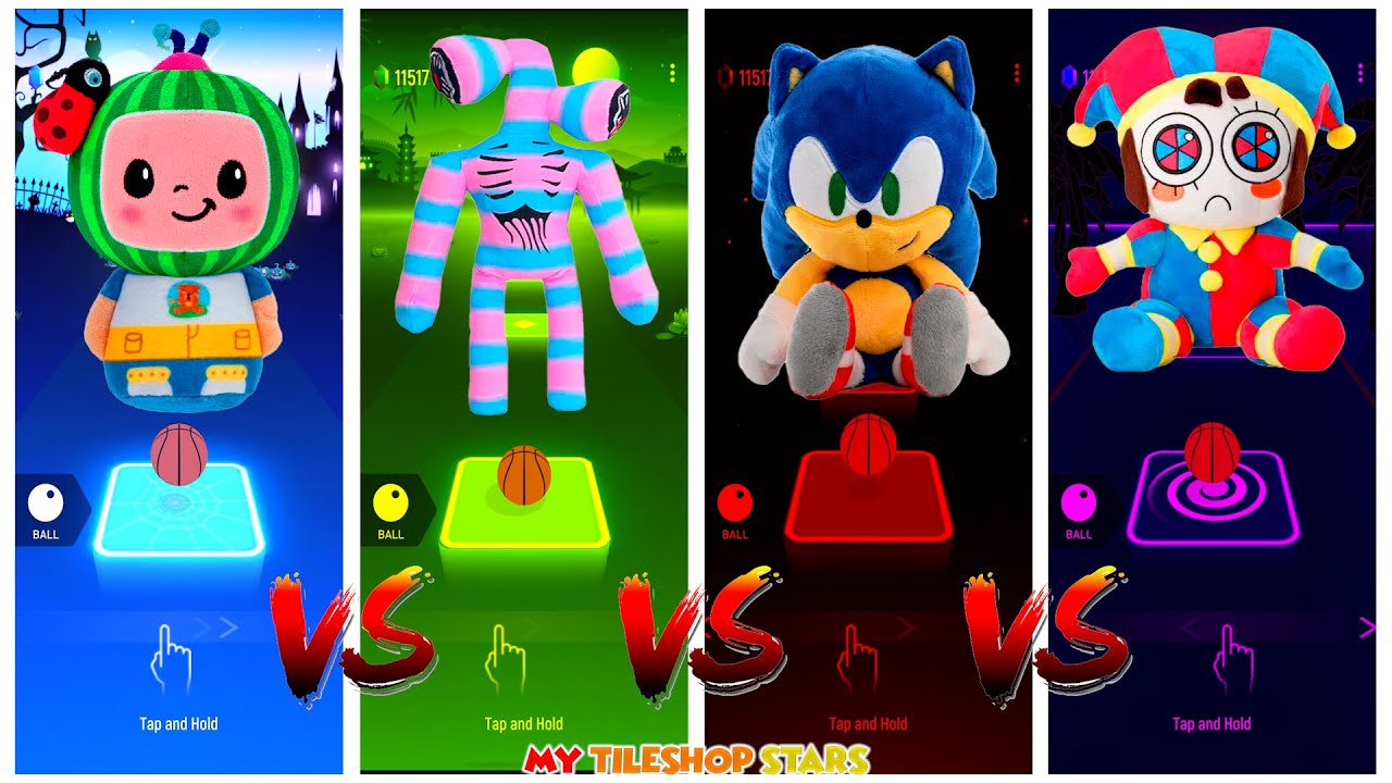 CoComelon & Siren Head & Sonic & Digital Circus Pomni.🏆 Who Is Best ...