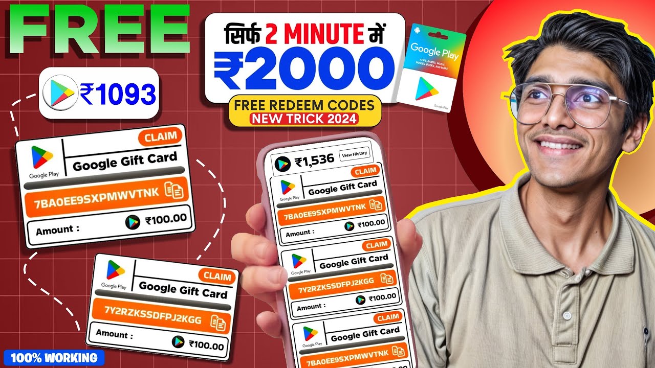 FREE REDEEM CODES | FREE GOOGLE PLAY STORE REDEEM CODES APP | TODAY UNLIMITED FREE REDEEM CODES ...