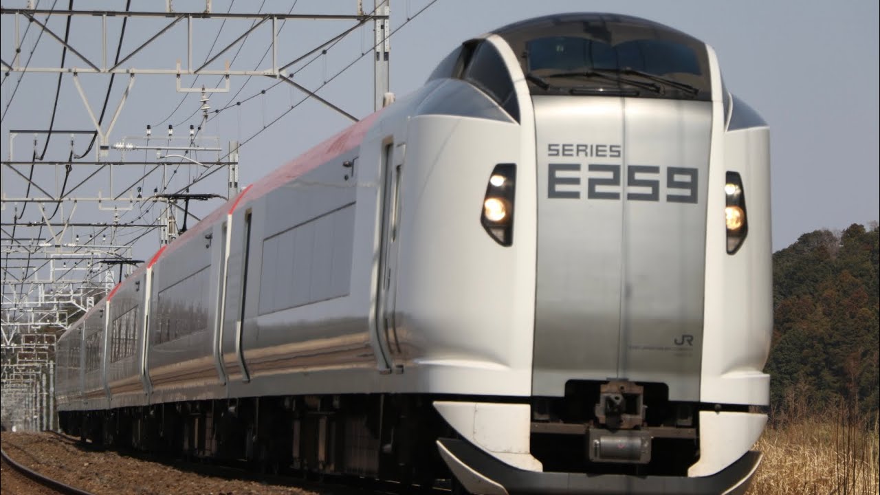 E259系特急しおさい&成田エクスプレス(NEX) - YouTube