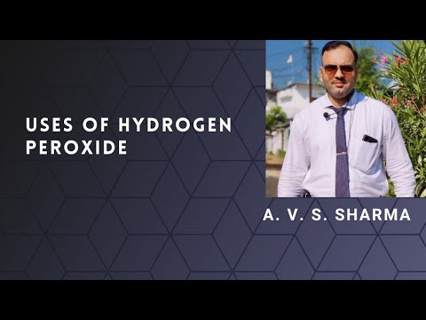 Uses Of Hydrogen Peroxide //Applications Of Hydrogen Peroxide - YouTube