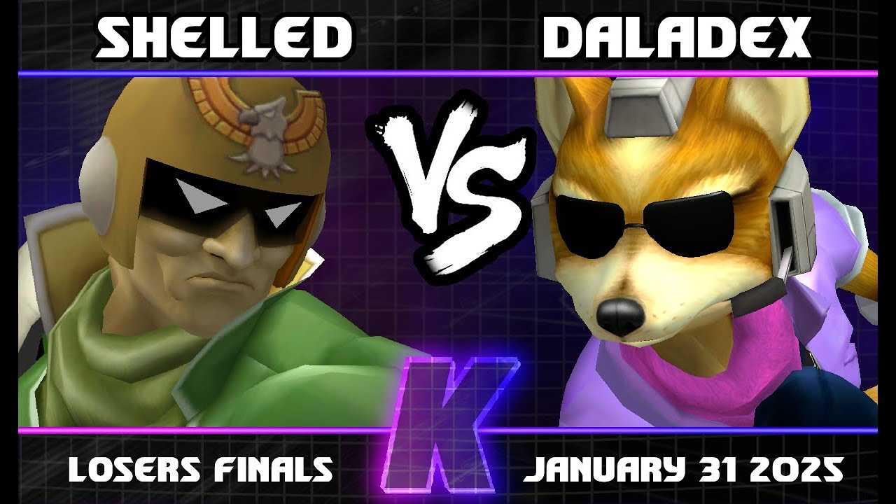 Kingston Kerfuffle 24 - Shelled vs Daladex - Losers Finals SSBM - YouTube