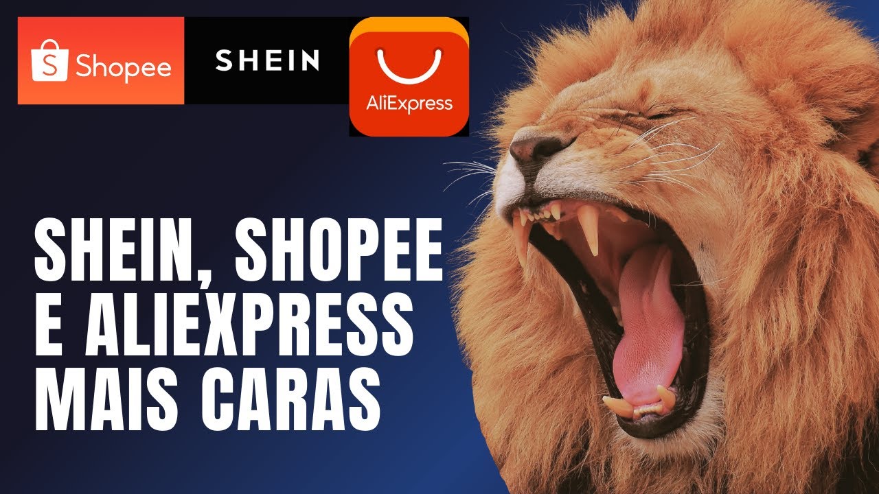 AS BLUSINHAS DA SHEIN, SHOPEE E ALIEXPRESS FICARÃO MAIS CARAS - YouTube
