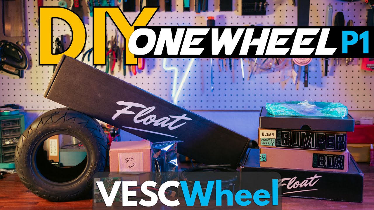 DIY VESC Based OneWheel Build 2024! (P1: Parts Overview) - YouTube