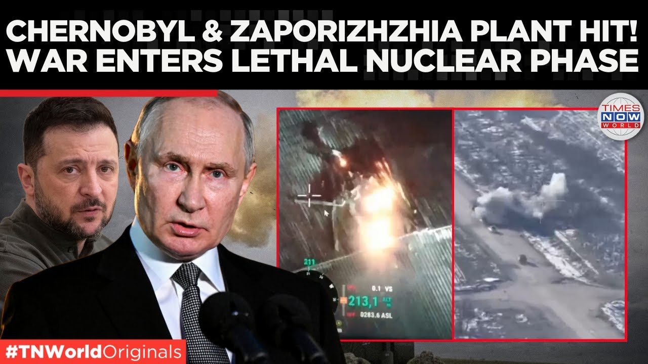 Russia Ukraine War | Chernobyl Hit With Drones, Zaporizhzhia Faces ...
