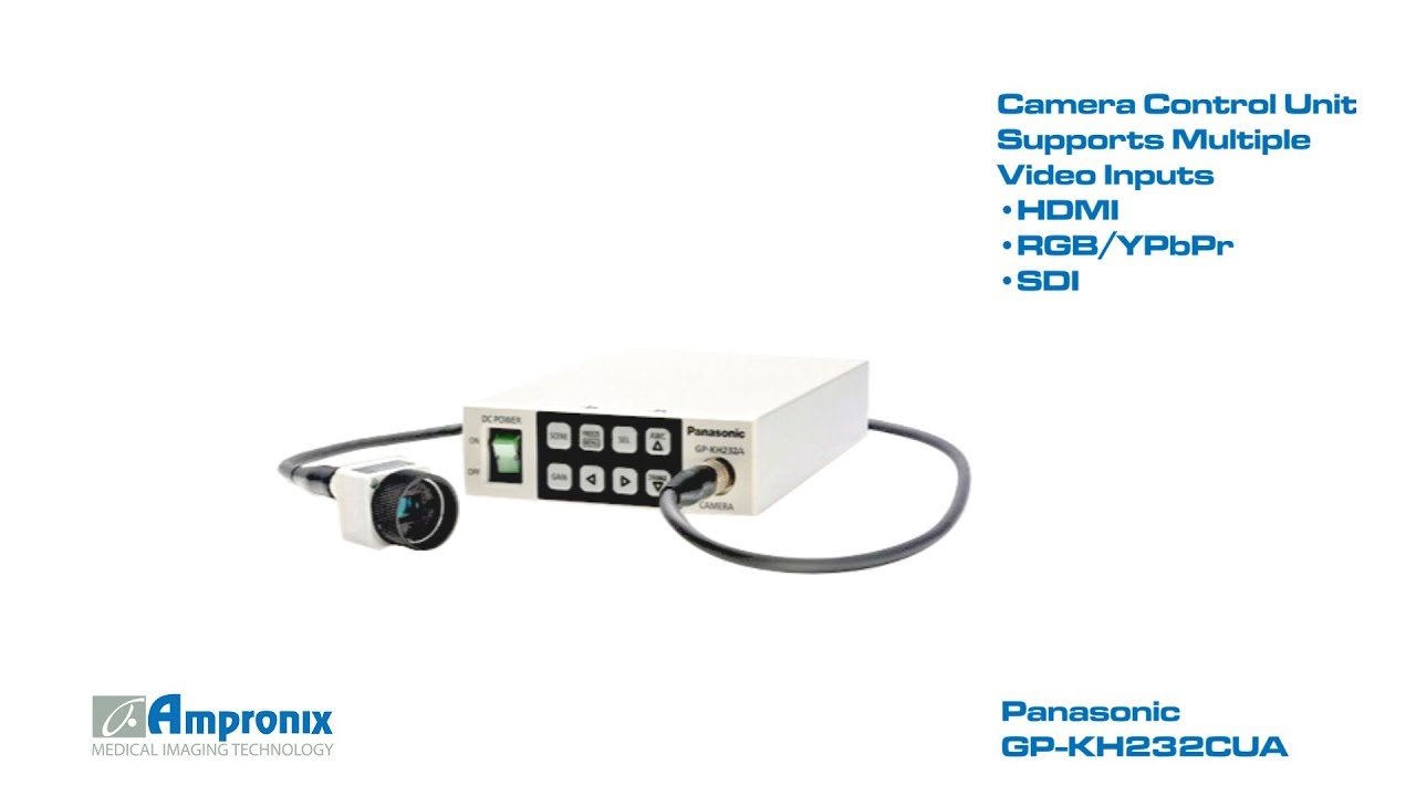 Panasonic GP-KH232CUA (GPKH232CUA) Camera Control Unit for GP-KH232HA ...