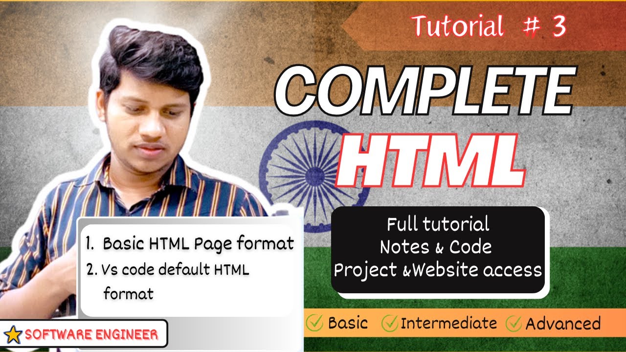 Tutorials #3 | Complete HTML tutorials | Complete HTML with Notes ...