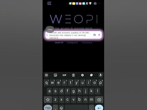 Discover the power of Weopi, the new AI search engine. #aiprivacy #weopi.com #aitool #mathsolver ...