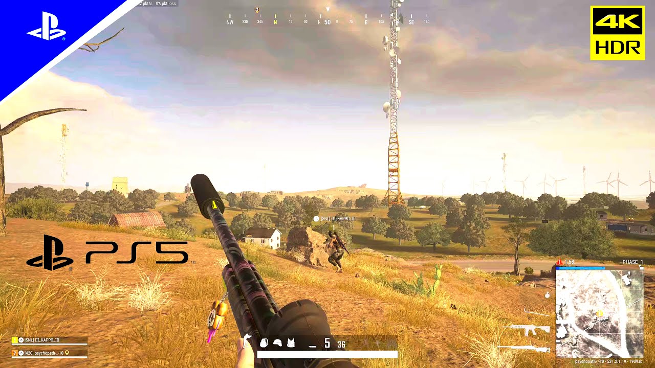 (PS5) | Ultra Realistic Immersive Graphics Gameplay [4K 60FPS] PUBG ...