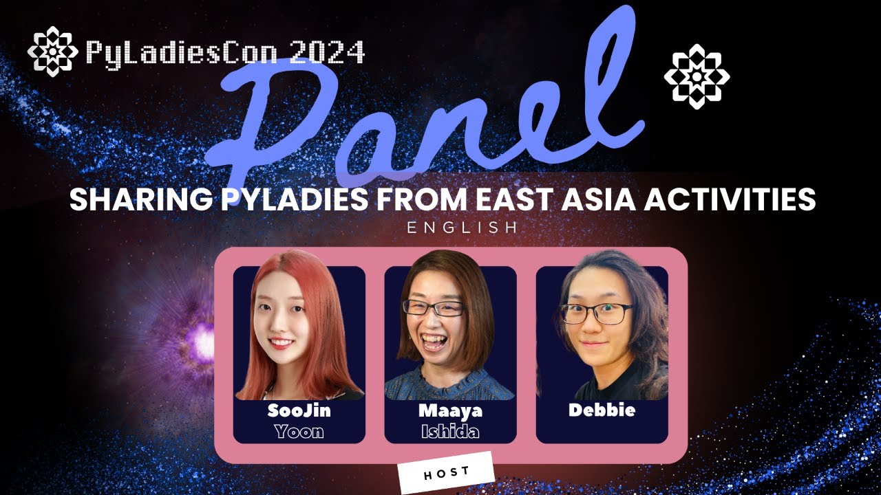 Sharing PyLadies from East Asia activities - YouTube