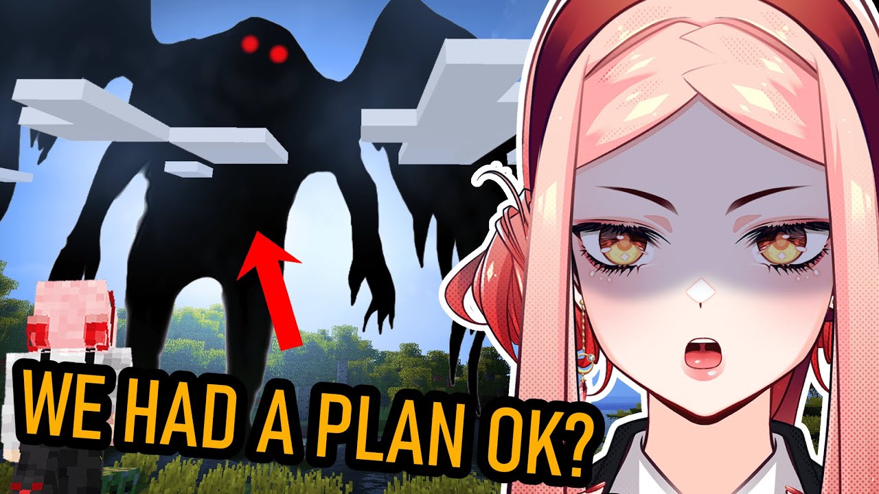 Building a GIGANTIC Mothman in Minecraft! - YouTube