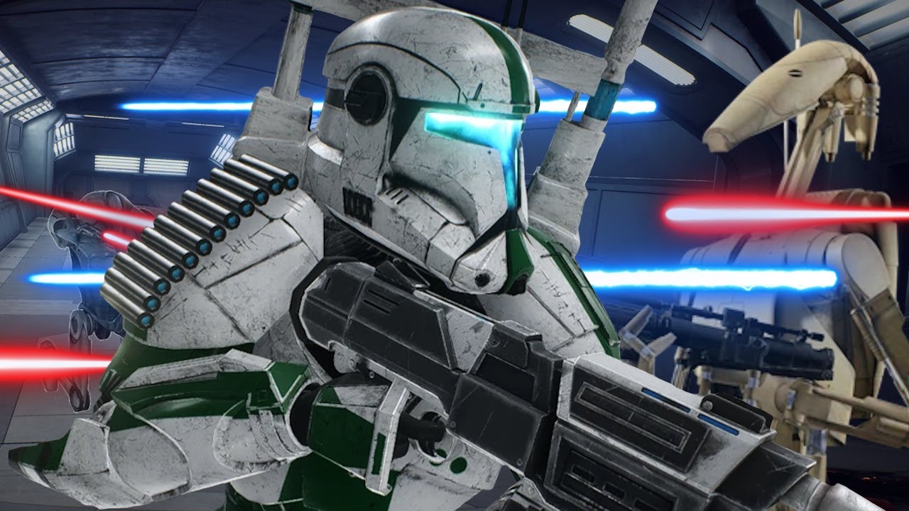 Star Wars: Republic Commando | Episode 13 - "Advancing to the Hanger ...