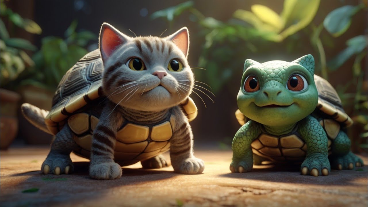My AI CATS What did the cat turtle do in the dream? || Super Video || 💣 ...