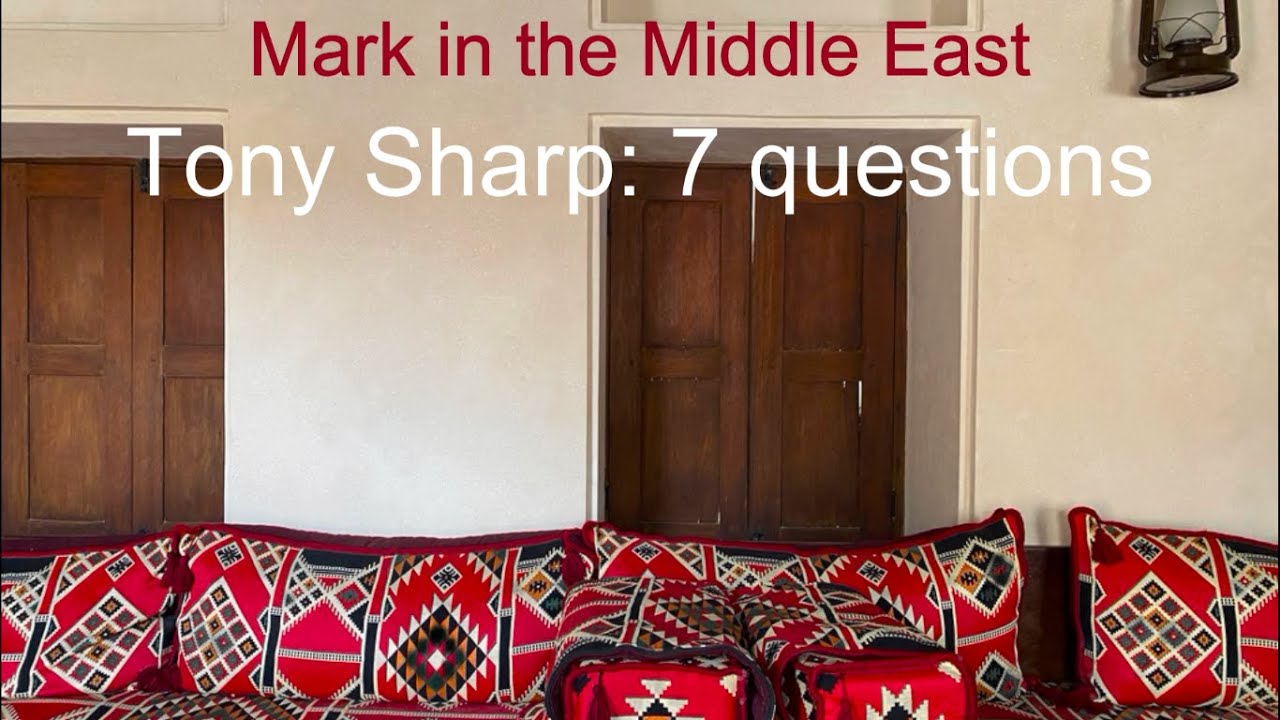 7 questions to Tony Sharp - YouTube