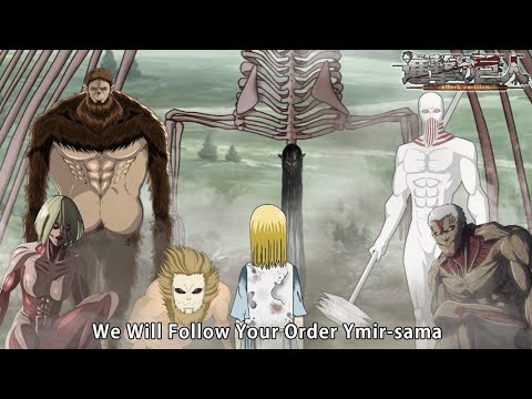 The First Human Turned Into a Titan | Ymir Awakens All Titans to ...