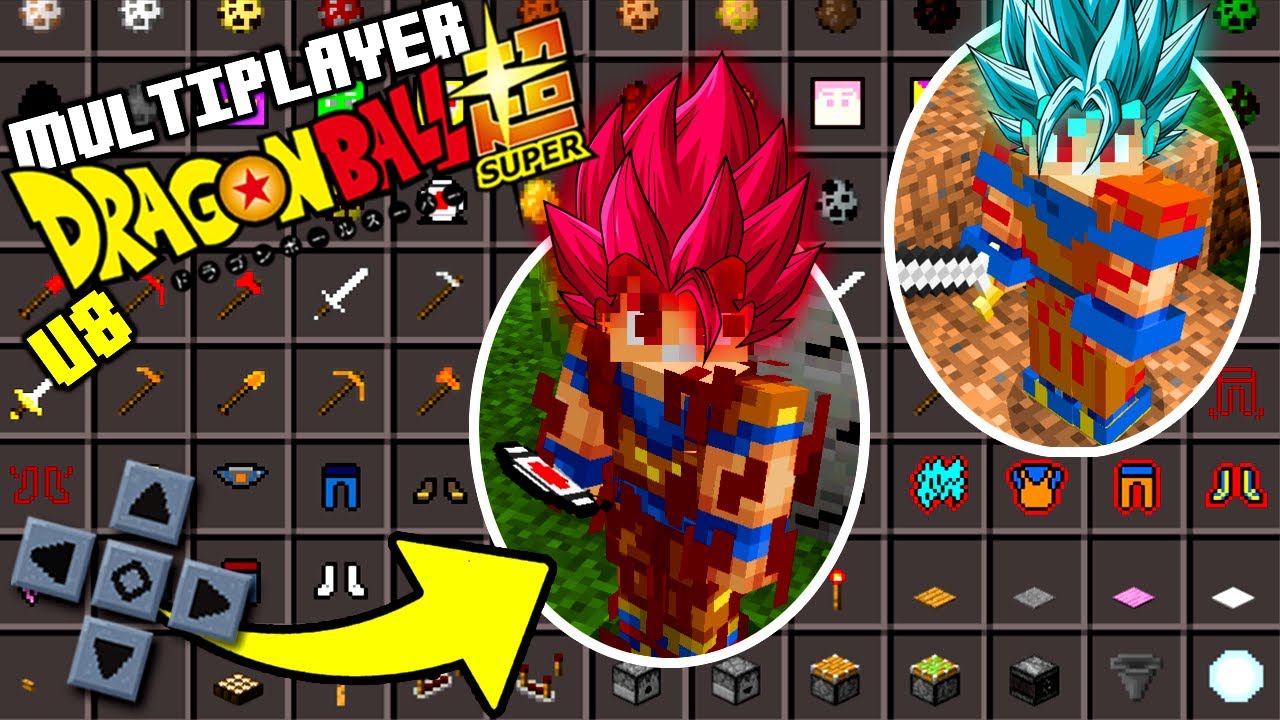 DRAGON BLOCK SUPER V8 ONLINE / MULTIPLAYER NO MINECRAFT PE - (Minecraft ...