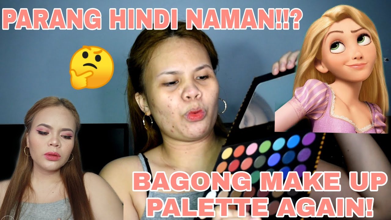 DISNEY PRINCESS THEME COLOR MAKE UP LOOK | RAPUNZEL - YouTube