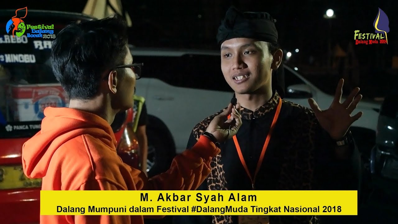 Wawancara dengan M. Akbar Syah Alam, Dalang Mumpuni dalam Festival # ...