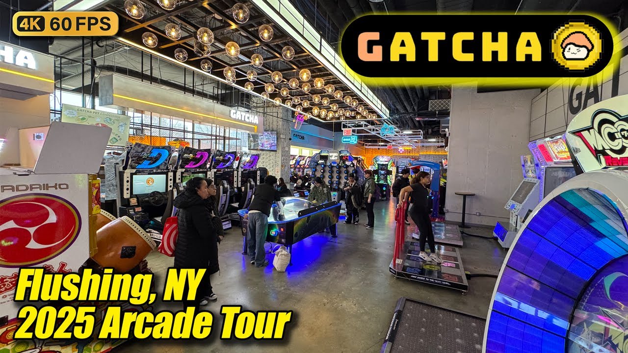 Gatcha arcade tour @ Tangram (Flushing NY), new March 2025 full 4K ...