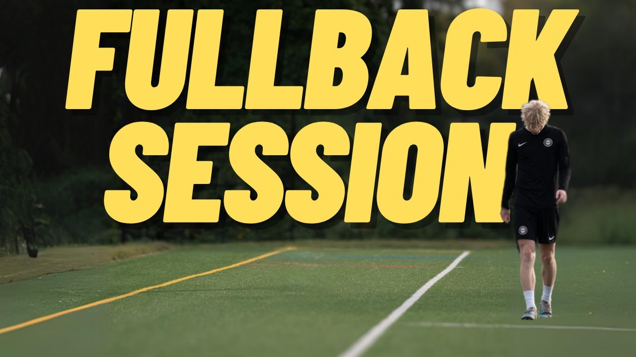 Full Fullback Session with Player From Spain - YouTube