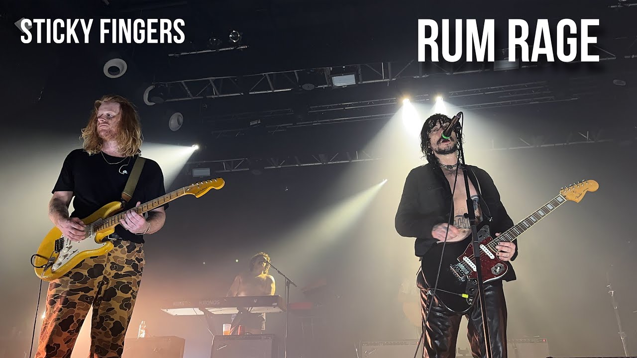 Sticky Fingers - Rum Rage [Live - Razzmatazz 2023] - YouTube