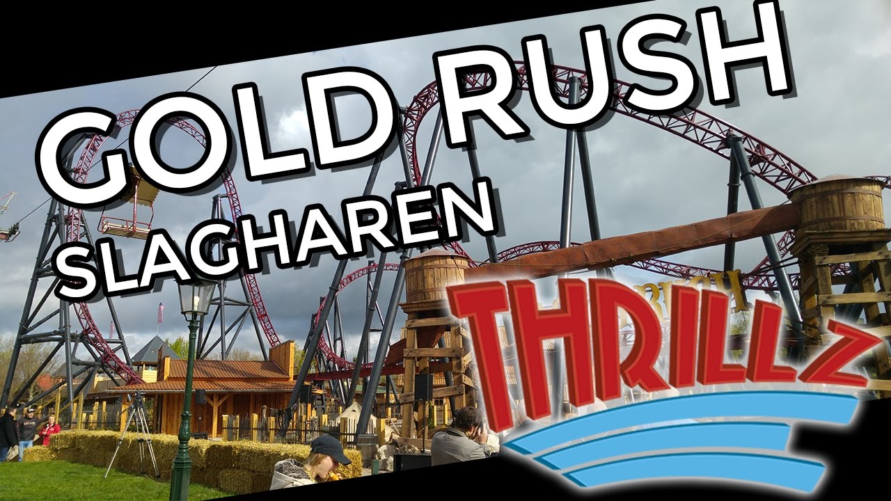 Gold Rush onride 2017 (backseat) - Rollercoaster in Slagharen - Thrillz ...