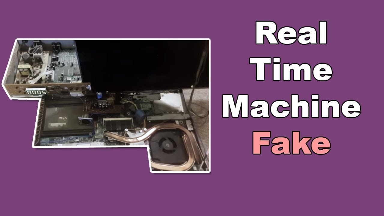 Time Traveler Shows Real Time Machine Fake! - YouTube