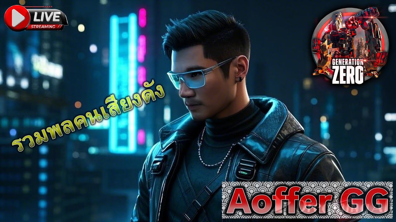 🔴𝐋𝐈𝐕𝐄 Generation Zero® | เกมส์เก่าเล่าใหม่ EP.3 - YouTube