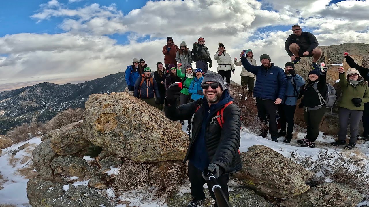 Saint Peter’s Dome Trail - Colorado Springs, CO - Winter Ascent - 4K ...