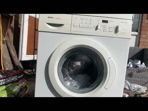 Bosch Washing Machine - Most Quickest Death Ever! - YouTube