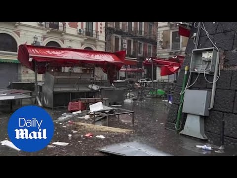 Italy floods: Fierce cyclonic storm causes chaos in southern Italy ...
