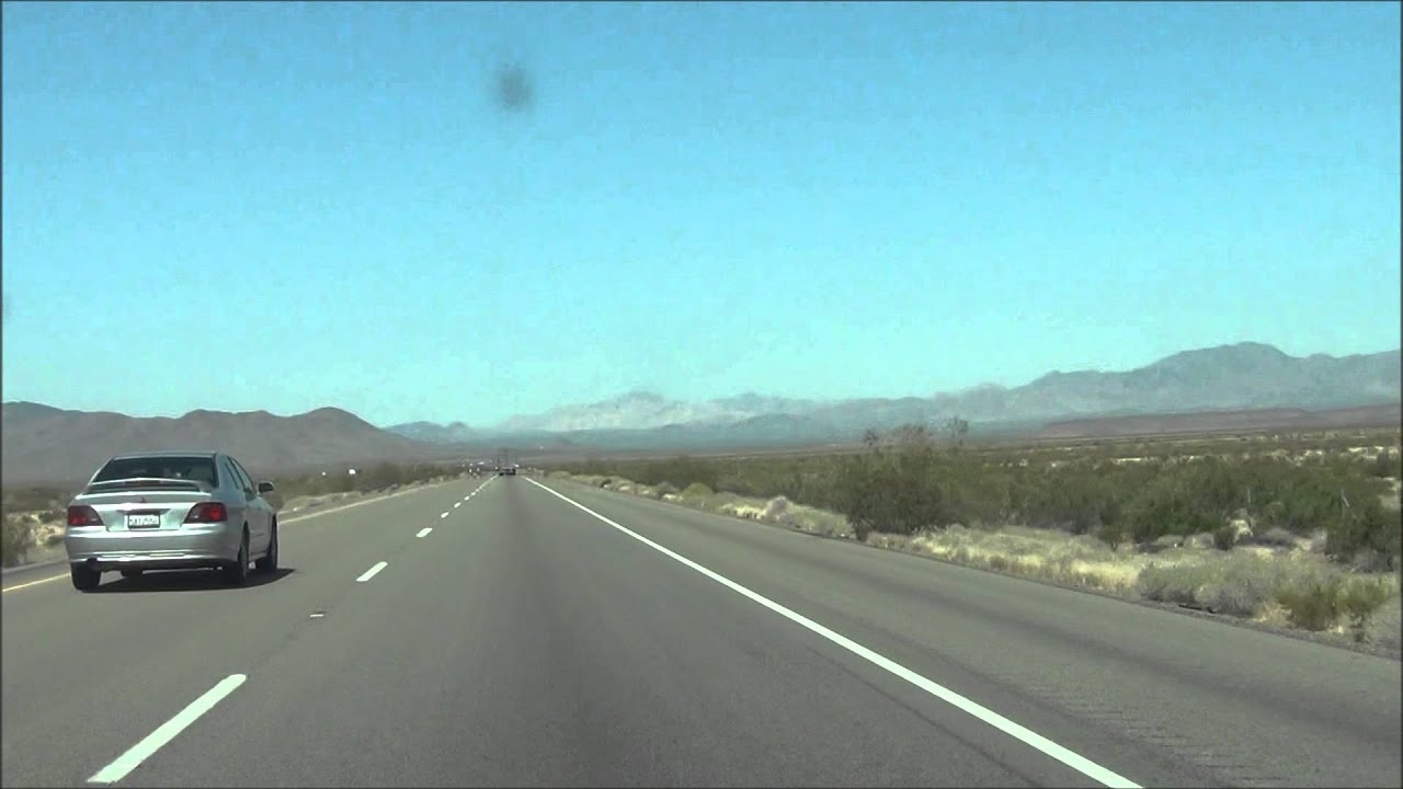 California - Interstate 40 West - Exit 107 to Exit 100 (5/19/15) - YouTube