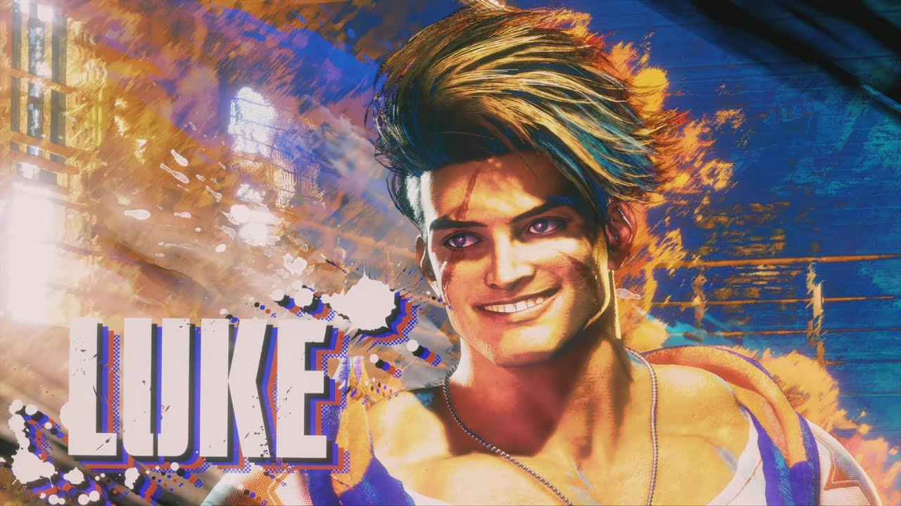 Street Fighter 6 - I'll Be Your Coach. The Name's Luke World Tour Cutscene - YouTube