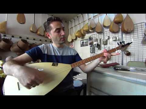 Tayfun Erdinç Gönül defterini açtım okuram 42 tekne oyma dut kısa bağlama alıcı saz evi