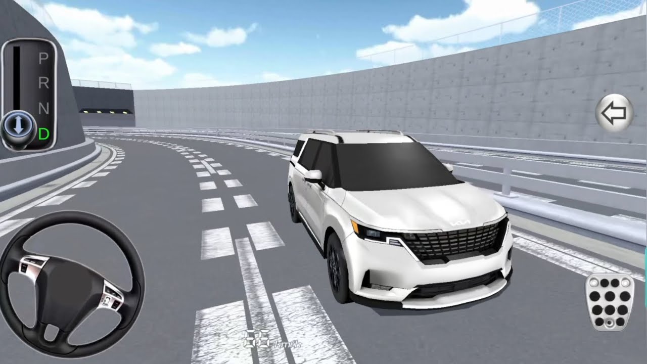New Kia SUV Driving In The City - 3D Korean Car Driving Class Simulator ...