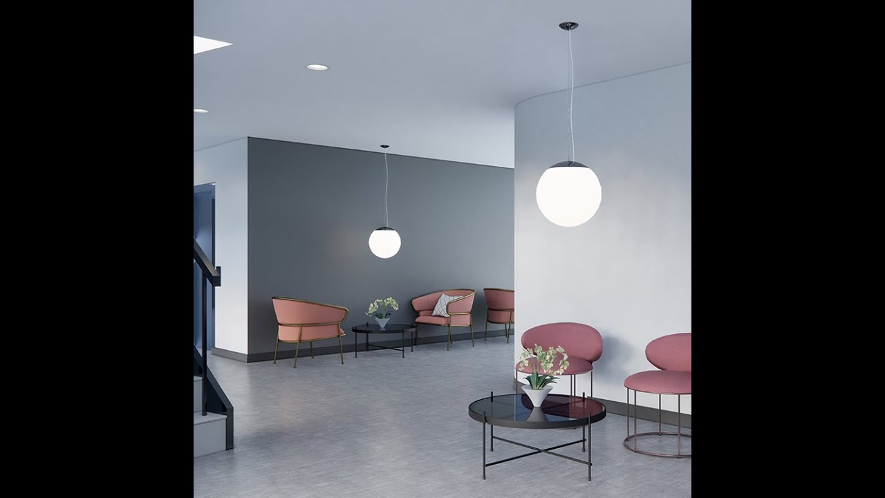 Globo LED - A contemporary pendant from our Luxace® range. - YouTube