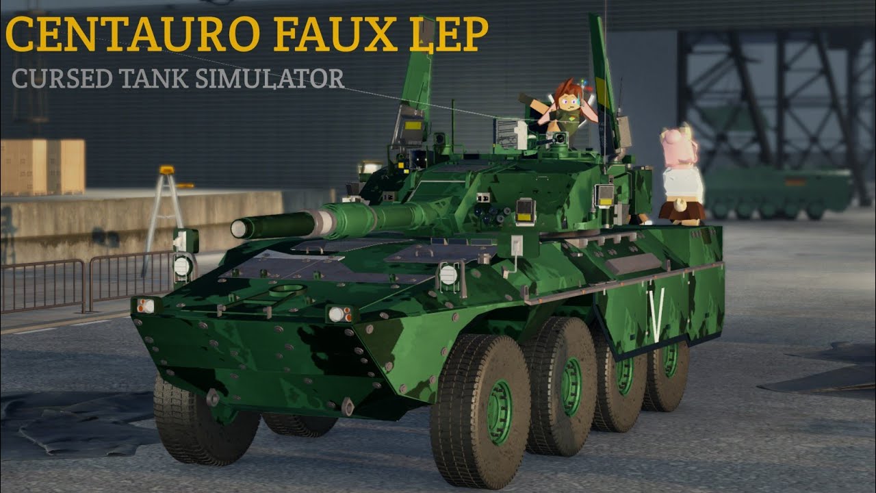 Centauro Faux LEP --- Cursed Tank Simulator - YouTube
