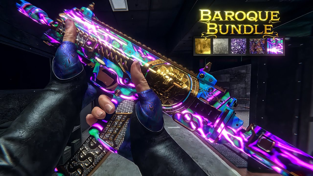 BAROQUE BUNDLE WEAPON SHOWCASE - ALL MASTERY CAMO - MW2 - SEASON 5 ...