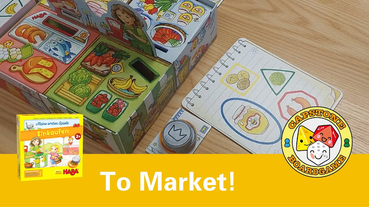 [HABA 遊戲教學] To market! - YouTube